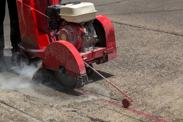 Read This First: Quick Guide To Cutting Straight With A Concrete Saw